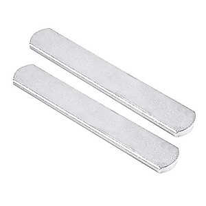 Plated Steel Plates Leg Shin Guards Leg Weight Adjustment 2pcs (15cm)