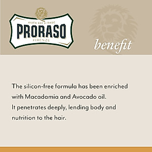 Proraso Beard Oil for Men to Tame, Smooth and Condition Beard Hair - Wood & Spice, 1 Fl Oz (Pack of 1)
