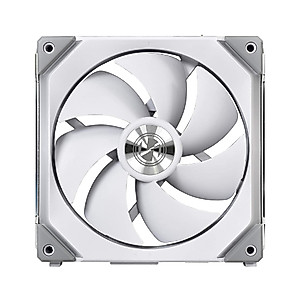 Lian Li UNI Fan SL140 Double Pack White with Controller (ARGB 140mm LED PWM Daisy-Chain) (SL140-2 White Cooler)