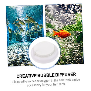 balacoo 3 Sets air Refiner Valve Connector air Check Valve air Tube Connector Fish Tank Fish Tank Pond OUL Diffuser Aerator for Aquarium White Appendix air Pump Plastic