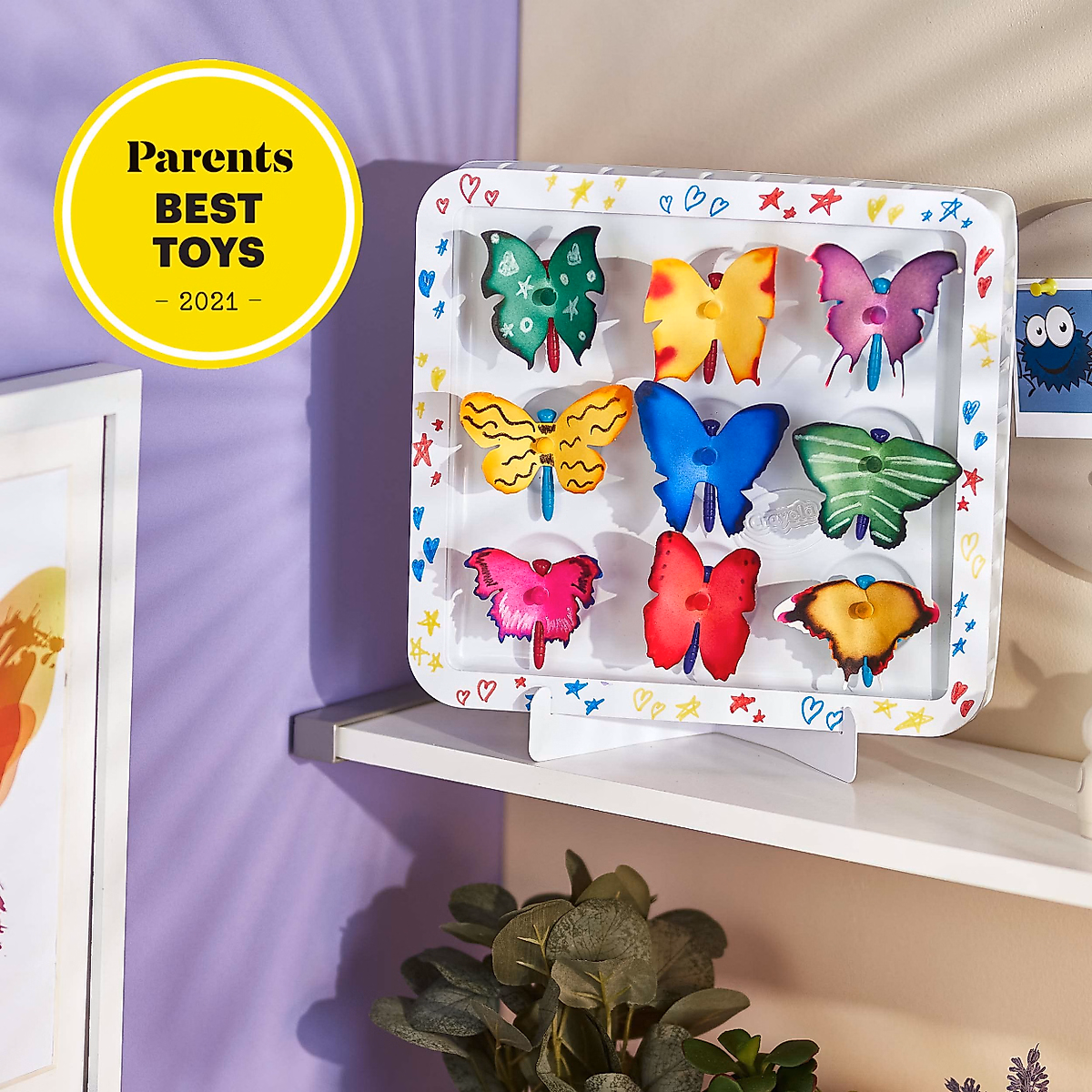 Crayola Paper Butterfly Science Kit, STEAM Toy, Gift for Kids, Ages 7, 8, 9, 10