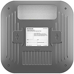 NETGEAR Cloud Managed Wireless Access Point (WAX620) - WiFi 6 Dual-Band AX3600 Speed | Up to 256 Client Devices | 802.11ax | Insight Remote Management | PoE+ Powered or AC Adapter (not Included)
