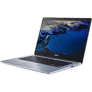 acer 2022 14" FHD IPS Chromebook, Intel Celeron Processor Up to 2.55 GHz, 4GB Ram, 32GB SSD, Ultra-Fast 6th Gen WiFi Speed, Chrome OS (Dale Silver) (Renewed)