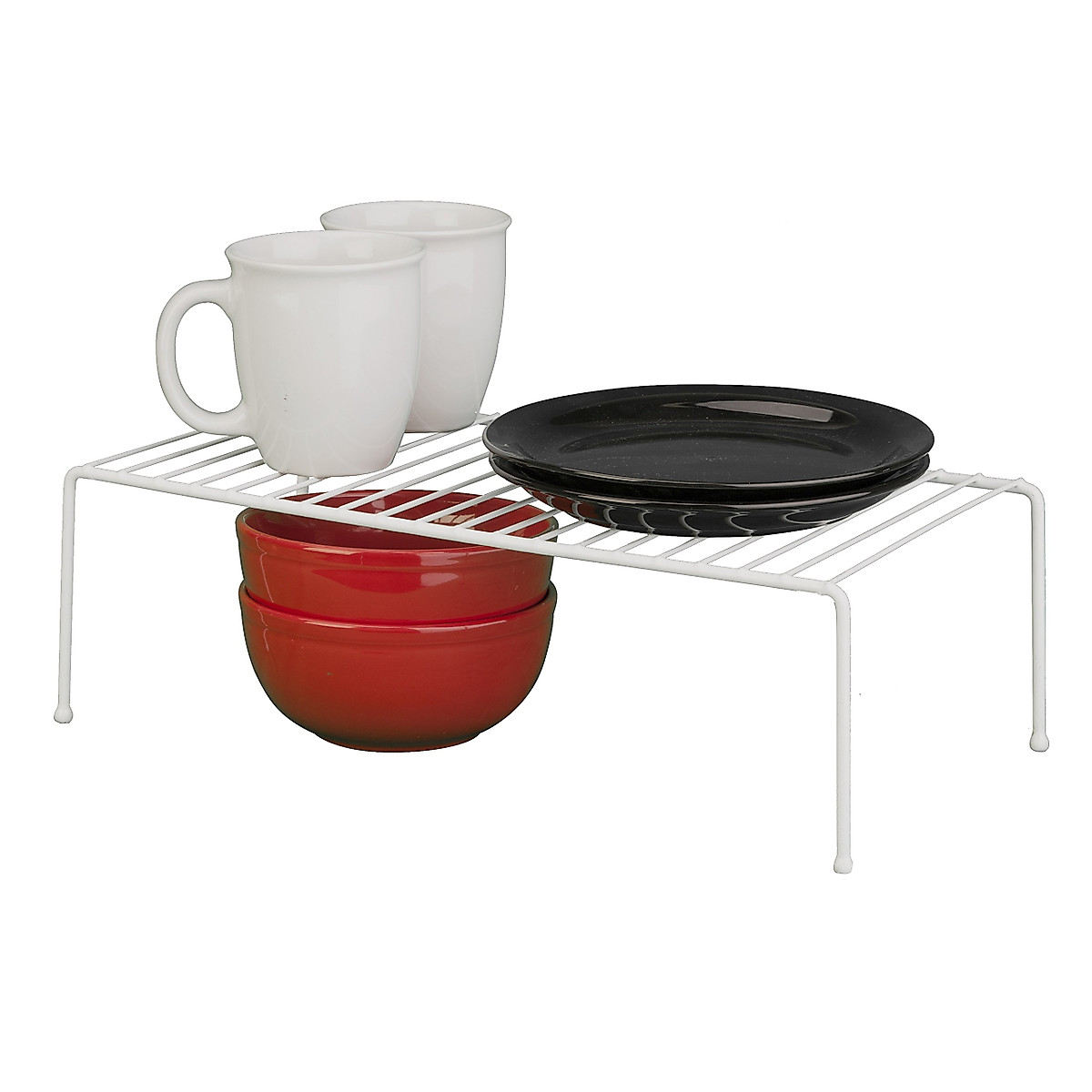 Panacea Grayline 40110, Large Kitchen Helper Shelf, White