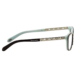 Tiffany - ATLAS TF 2103B, Geometric, acetate, women, BLACK TURQUOISE (8055), 53/16/140