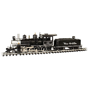 Bachmann Trains - 4-6-0 Steam Locomotive with Metal Gears - D&RGW™ - Flying Grande - Large G Scale