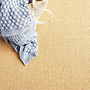 MARTHA STEWART x SAFAVIEH 3' x 5' Natural/White MSR9501H Sisal & Jute Area Rug
