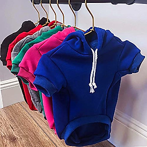 Stealing Hearts & Blasting Farts Valentine's Day Pullover Fleece Lined Dog Hoodie with Leash Hole (Red Hooded Sweatshirt)