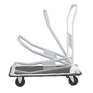 Safco Products Tuff Truck Large Platform Utility Hand Truck, Gray