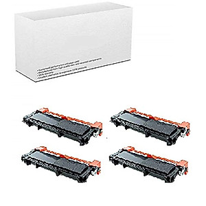 AM-Ink Compatible Toner Cartridge Replacement for Brother TN630 TB-630 TN660 TN-660 High Yield MFC-L2720DW MFC-L2740DW Printer (4-Pack)