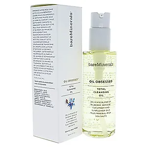 bareMinerals Oil Obsessed Total Cleansing Oil, 6 Ounce