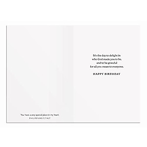 DaySpring - Birthday Birds - 4 Botanical Bird Designs Assortment with Scripture - 12 Happy Birthday Boxed Cards & Envelopes (U0056)