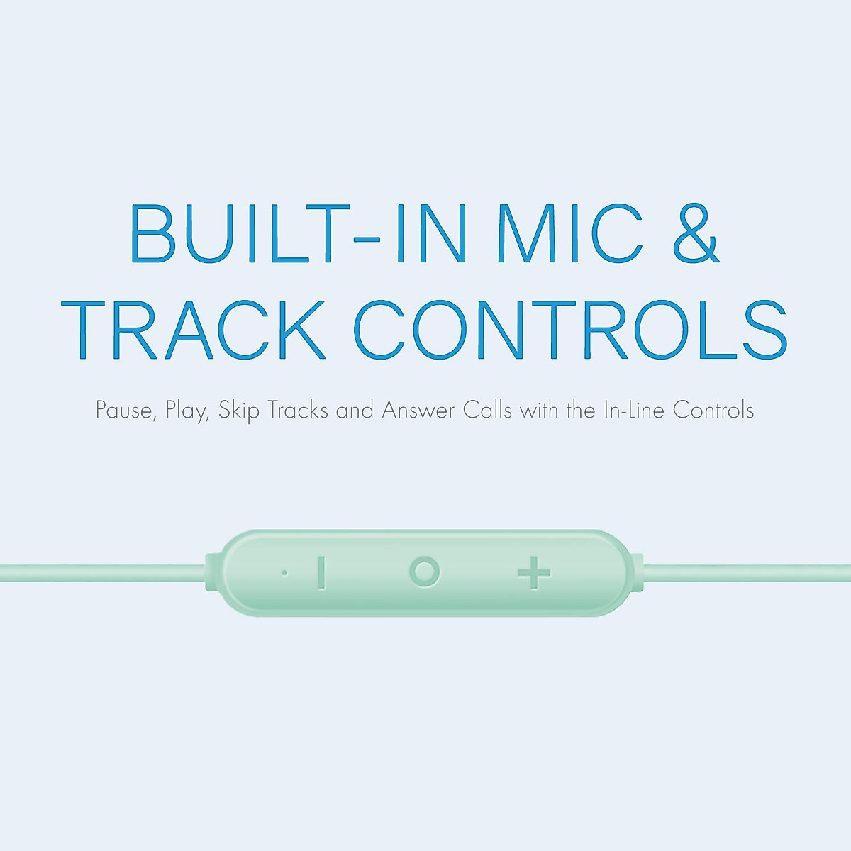 Realm Lightning Earbuds for iPhone Apple MFi Certified Headphones with Lightning Connector in Ear Headphones with Built in Microphone Hands Free Calling and Track Controls Green