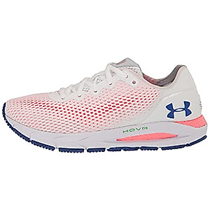 Under Armour Women's HOVR Sonic 4 Running Shoe, White (109)/Brilliance, 5.5