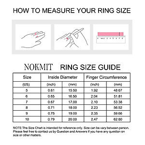 NOKMIT 5mm 14K Gold Filled Rings for Women Girls Wedding Band Dainty Thick Thumb Ring Couple Anniversary Engagement Gifts Non Tarnish Comfort Fit Size 4 to 11(Gold,8)