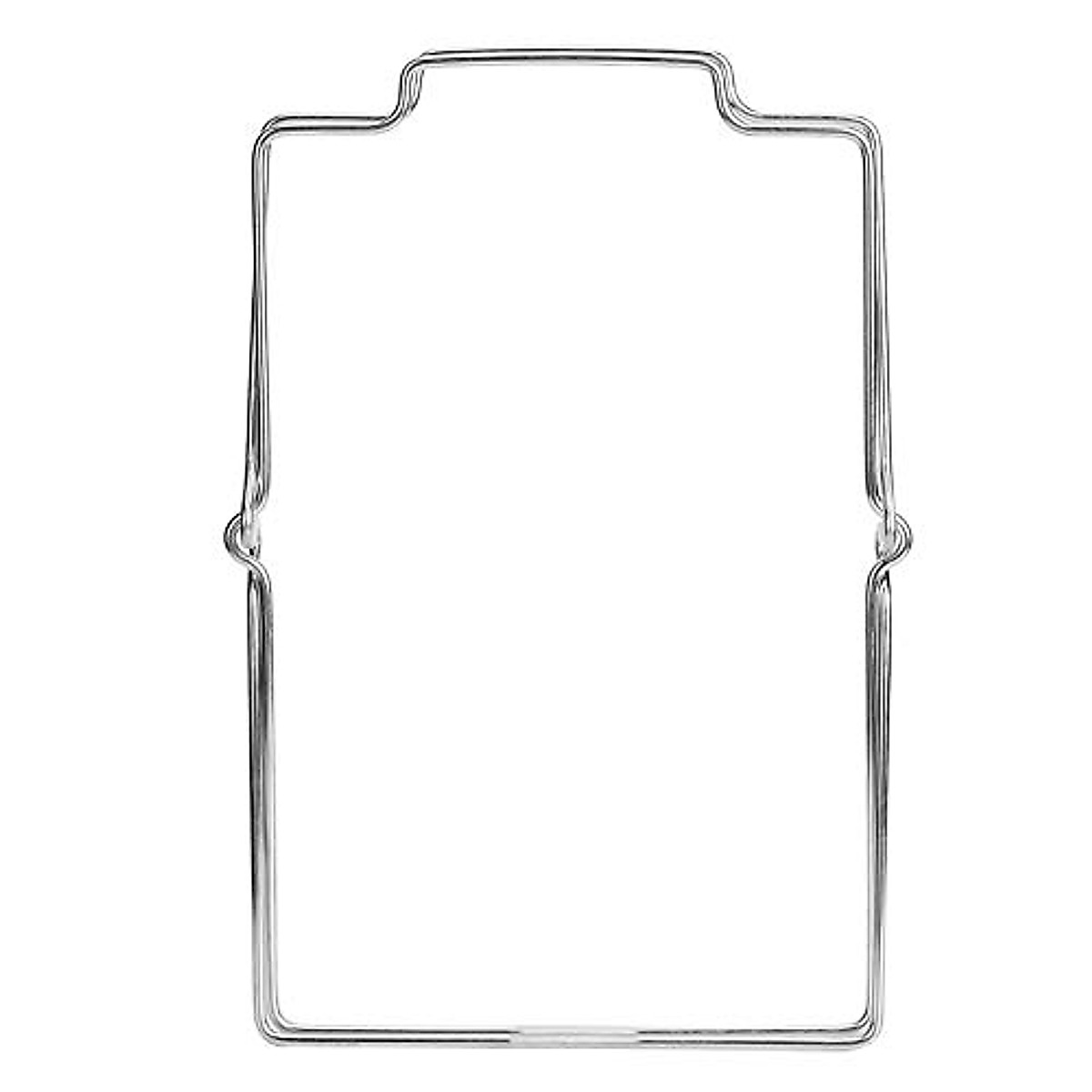 Yosoo123 Kitchen Rack Stainless Steel Foldable Garbage Bag Rack Stand Trash Bag Rack Holder Kitchen Utensils