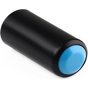 Microphone Cover 4pcs Microphones Battery Cover Wireless Mic Battery Screw on Cover for PGX2/4SLX24/SM58/PG58/ (Blue)