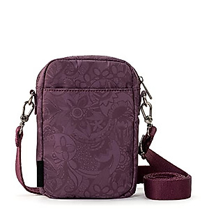 Sakroots Womens On the Go Mini Smartphone Crossbody, Plum Spirit Desert, One Size US