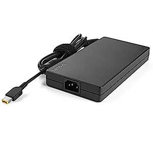 Lenovo ThinkPad 230W Slim Tip AC Adapter ( 4X20E75111 , Lenovo Original Packaging) for All Slim Tip Connection Models, BLACK