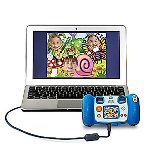 VTech KidiZoom Camera Pix, Blue (Frustration Free Packaging)