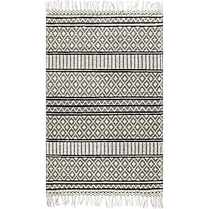 nuLOOM Texture Supreme Wool Area Rug, 5' x 8', Ivory