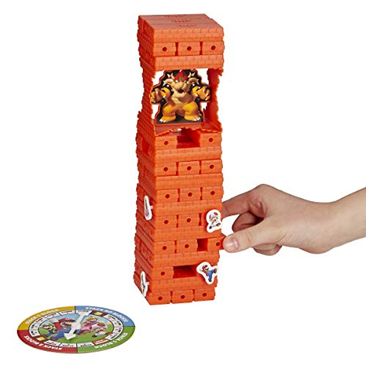 Hasbro Jenga: Super Mario Edition Game, Block Stacking Tower Game for ...