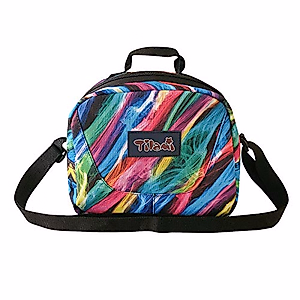 Tilami Lunch Bags Insulated Adjustable Strap Zipper, Water-Resistant Cooler Bags, Bento Bags for Kids Toddlers, Colors