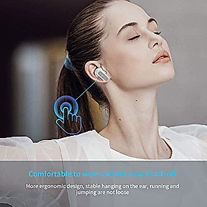 Tikgram Intelligent Touch True Wireless Earbuds, Active Noise Cancelling Stereo Headphones, 36H Battery Life Charging Case, IPX5 Water and Sweat Resistant,for Android/iOS Wireless Earbuds