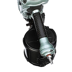 Metabo HPT Coil Framing Nailer | Pneumatic, 1-3/4-Inch up to 3-1/2-Inch | Wire Collated Coil Framing Nails | Tool-less Depth Adjustment | 5-Year Warranty | NV90AG(S)