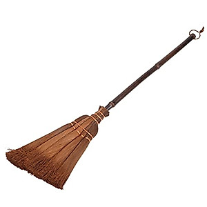 DOITOOL Broom Small Broom for Kids and Toddlers, Wood Handle Broom, Kids Size 23.2”, Toy Broom Cinnamon Broom