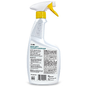 CLR PRO Heavy Duty Multi Surface Industrial Cleaner and Degreaser - Lifts Grease, OIl, Food Residue and Grime with a Foaming Spray, 32 Ounce Bottle (Pack of 2)