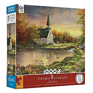 Ceaco - Thomas Kinkade - Chapel of Reflection - 1000 Piece Jigsaw Puzzle