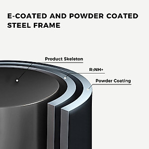 Grand patio Outdoor Dining Chairs Set of 4, 4 Pieces Patio Dining Chairs, Grey Metal Black Woven Wicker Fixed Patio Chairs with Grey Cushions for Backyard, Deck, Garden, Porch, Lawn and Poolside