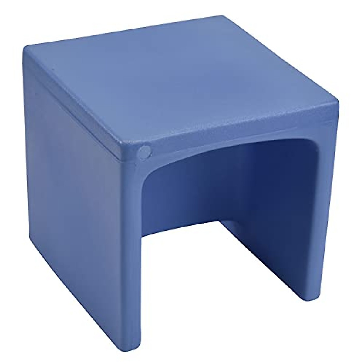 Children's Factory 3-in-1 Cube Chair for Kids, Flexible Seating Classroom Furniture, 1-Pack, Sky Blue