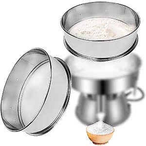 Sidasu Vibrating Sifter Mesh Screen Stainless Steel Vibrating Sieve Mesh Screen 100 Mesh for Automatic Powder Sifter Machine