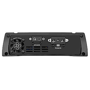 Taramp's DSP-1600.1 1600 Watts-RMS Compact Car Amplifier Digital Signal Processor Full Range Monoblock 1-Ohm Stable, Black