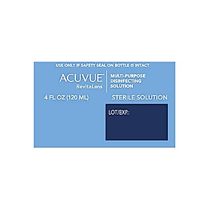 ACUVUE® RevitaLens Multi-Purpose Disinfecting Solution, 4 oz. (Pack of 2)