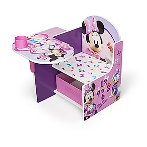 Delta Children Chair Desk With Storage Bin, Disney Minnie Mouse