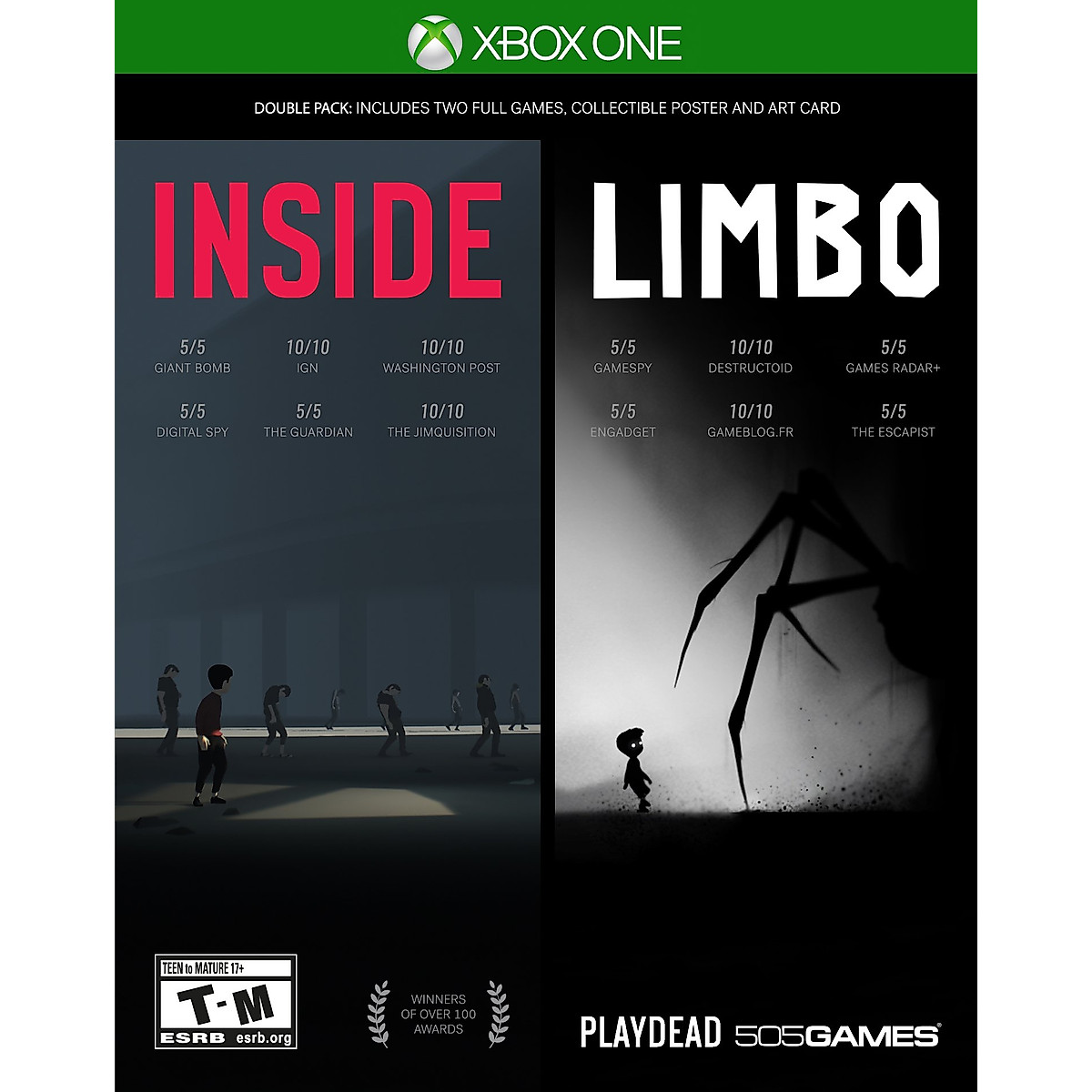 Inside / Limbo Doubl Pack for Xbox One