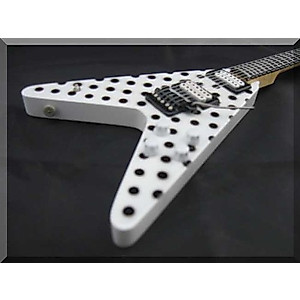 ZAKK WYDLE Miniature Guitar Replica POLKA DOTS w/ name tag