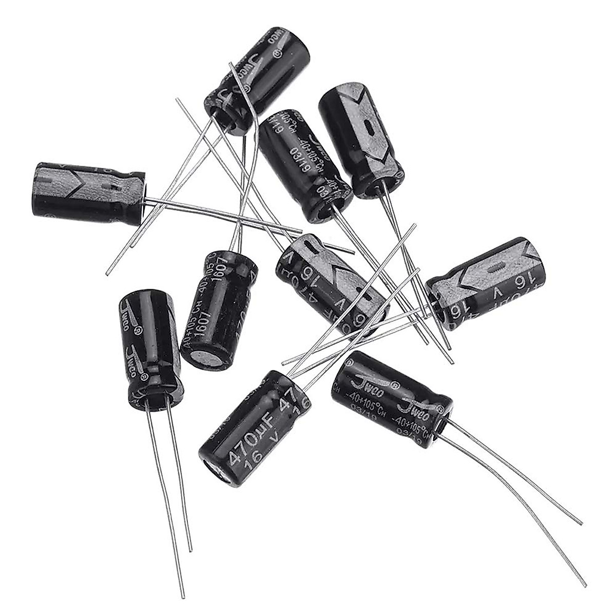 Molence DIY Electronics Components Kit Assortment 1200PCS, Diode, Triode, Metal Film Resistance, Aluminum Electrolytic Capacitor, Ceramic Chip Capacitor for Arduino UNO MEGA2560 Raspberry Pi MCU