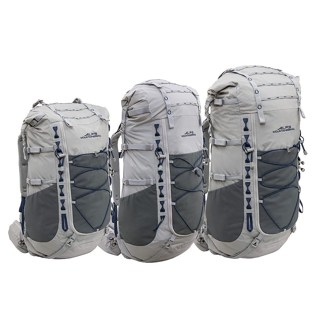 ALPS Mountaineering Nomad RT 75 Pack, Gray/Navy-New, One Size