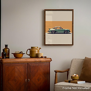 Inspirational Wall Art Co. - Power | 2023 Porsche 911 - Car Posters for Boys Room - Car Wall Decor - Car Room Decor - Car Posters for Men | 11x14 Inches Unframed