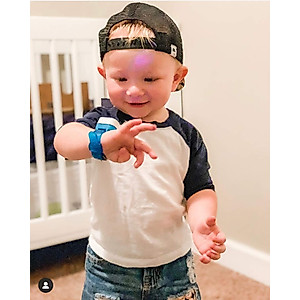 Potty Time:The Original Potty Watch|Water Resistant,Toilet Training Aid,Warranty(30|60|90 Min Auto Timers w/Music & Flashing Lights for Fun & Gentle Reminders) Blue, Pond Sticker Chart & Battery Kit