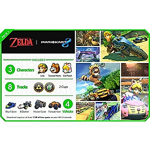 Nintendo Wii U Mario Kart 8 Deluxe Bundle 32gb black - WUPSKAGP (Renewed)