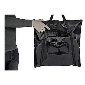 Rockville Totem Moving Head Light Stand+Black+White Scrims+Carry Bags, (RTP32B)