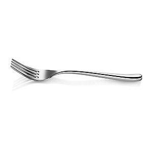 Artaste 56501 Rain II Forged 18/10 Stainless Steel Salad Fork, 7-Inch, Set of 12