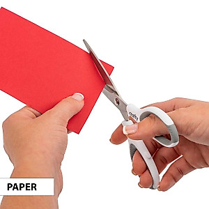 SINGER 6-1/2 inch Craft Scissors with Comfort Grip, Set of 3