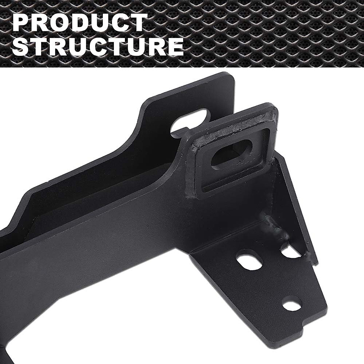 CNNELL Track Bar Drop Bracket Compatible with 2011-2021 Ford F250 F350 4WD 2-3.5" Lift Kit w/screw