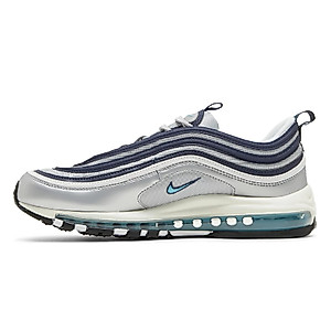 Nike Mens Air Max 97 DM0028 001 Metallic Silver/Chlorine Blue - Size 10.5